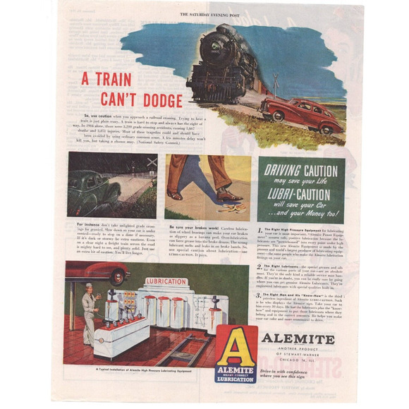 Alemite | Other | Vintage Original Alemite Lubricant Magazine ...